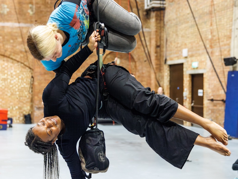 Low fly (aerial dance harness) workshop with Lindsey Butcher - National ...